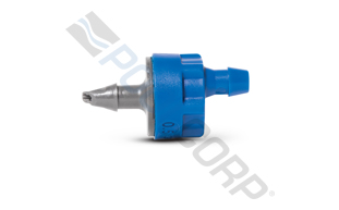 POOL360 | Blue Xeri-Bug™ Drip Emitter with Check Valve 0.5 GPH 25 per bag