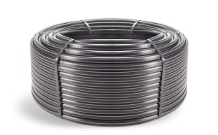 POOL360 | 500' Purple Stripe UltraXP 710 Drip Irrigation PE Tubing