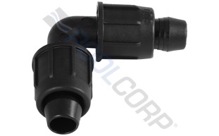 POOL360 | 600 Series 1/2" Twist Lock Elbow