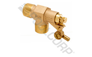 POOL360 | 3/4" Brass R400 Series Bob Float Valve