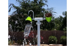 POOL360 | Dumping Bucket 2 with Footing Base