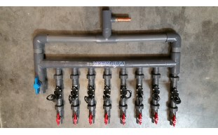 POOL360 | 8+1 1" Valve Solenoid Controller Manifold