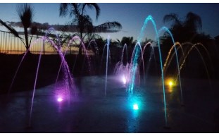 POOL360 | 8-LED Color Light Kit with Cont & 120W