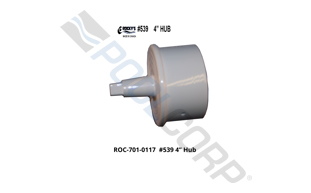 POOL360 | 4" REGULAR HUB