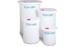 POOL360 | 30 gal Polyethylene Chemical Tank for Chemical Feeders