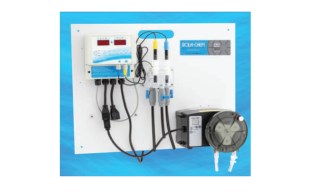 POOL360 | Digital Controller with 38 GPD Peristaltic Pump and Solenoid Kit