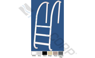 POOL360 | 24" x 60" Graphite Trition Series 3-Step Ladder