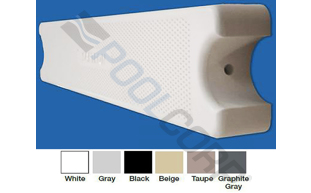 POOL360 | 20" GRY LADDER TREAD