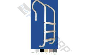 POOL360 | Elite Gray 3-Step Pool Ladder