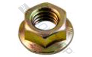 POOL360 | NUT 3/8"-16 SERR FLG HH