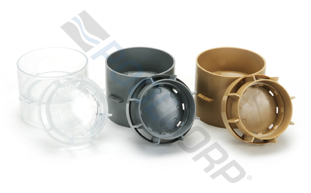 POOL360 | DC401G 4" ROUND GRY POUR-A-DRAIN DECK DRAIN