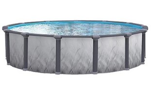 POOL360 | 30' Round Serena Above Ground Pool Sub Assembly with 52" Wall