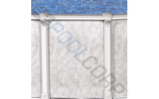 POOL360 | 18' x 33' Oval Navigator Aluminum Above Ground Pool Sub ...