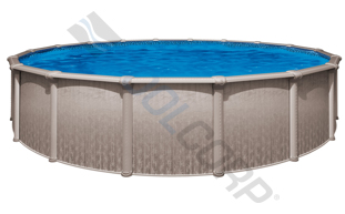 POOL360 | 18' Round Sahara RTR Aluminum Above Ground Pool Sub Assembly ...