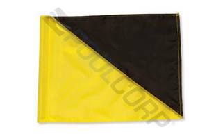 POOL360 | Black and Yellow Nylon Semaphore Tube-Lock 200 Denier Set of 9