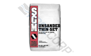 horizon | 25 lb 711 Unsanded Thin-Set Dry-Set Portland Cement Mortar White