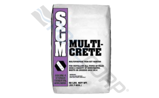 POOL360 | 50 lb White Multi-Crete Thin-Set Mortar
