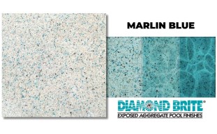 POOL360 | Diamond Brite 80 lbs Exposed Aggregate Pool Finish Marlin Blue