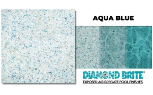 POOL360 | Diamond Brite 80 lbs Exposed Aggregate Pool Finish Aqua Blue