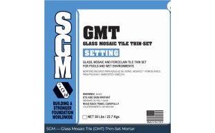 POOL360 | 50 lb Glass Mosaic Tile Thin-Set Mortar Gray
