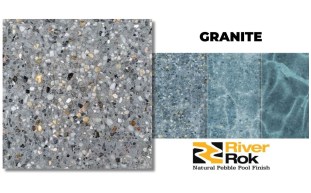 POOL360 | River Rok 80 lbs Natural Pebble Pool Finish Granite