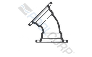 POOL360 | 3" Mechanical Joint 45° w/o Accessories