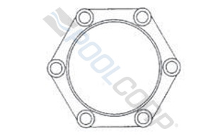 POOL360 | SIGMA 4" MJ TRANSITION GASKET