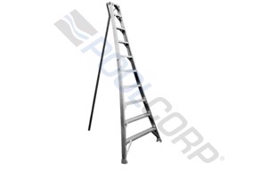 POOL360 | Stokes Ladders | 10' Aluminum Orchard Tripod Ladder