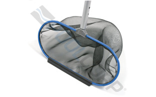 POOL360 | 16" Stainless Steel Fine Mesh Pocket Leaf Rake