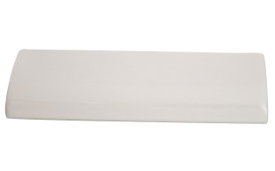 POOL360 | 2" x 6" Radius Bullnose Tile White