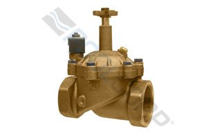 POOL360 | .75" Red Brass Dirty Water Valve