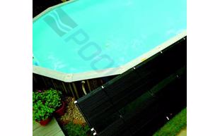 POOL360 | 2' x 20' Universal Solar Heating System For Above-Ground and In-Ground Pools