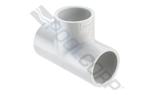POOL360 | 2" White SCH40 PVC Tee Socket