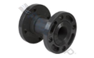 POOL360 | 2" PVC Butterfly Check Valve with Flanged Ends and EPDM O-Ring Seal