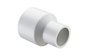 POOL360 | 1-1/2" x 1" White SCH40 PVC Reducing Coupling Socket