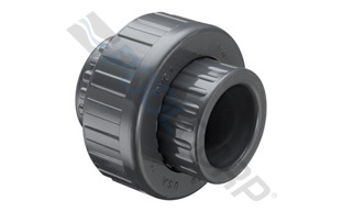 POOL360 | 2" SCH 80 PVC Union with Socket Ends and FKM O-Ring Seal