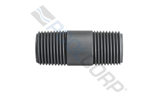 POOL360 | 1.5" x 2" SCH80 PVC Nipple Threaded Both Ends