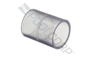 POOL360 | 2" Clear SCH40 PVC Coupling Socket