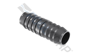POOL360 | 2" Gray PVC Insert Coupling Insert x Insert