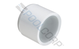 POOL360 | 6" Socket White SCH 40 PVC Cap