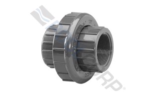 POOL360 | 2.5" SCH80 PVC Union Fipt x Fipt with EPDM O-Ring Seal