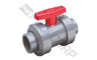 POOL360 | 1" PVC True Union Ball Valve with Socket/Threaded Ends and FKM O-Ring Seal