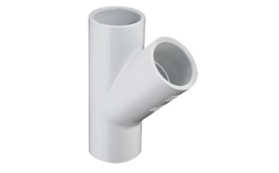 POOL360 | 3" White SCH40 PVC Wye Socket