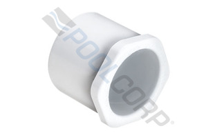 POOL360 | 3" x 2-1/2" White SCH40 PVC Flush Style Reducer Bushing ...
