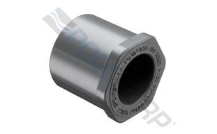 POOL360 | 3" x 1.5" SCH80 PVC Flush Style Reducer Bushing Spigot x Socket