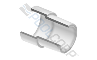 POOL360 | 6" White SCH40 PVC Fabricated Non-Pressure Rated Pipe Extender