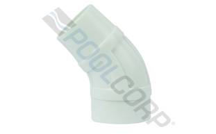 POOL360 | 45 Degree Skimmer Weir Elbow Bulk