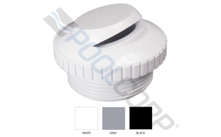 POOL360 | 1.5" MPT White Hydrostream Fitting with Slotted Opening