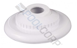 POOL360 | 1.5" White Hydrostream Fitting with Extended Flange and 3/4 ...