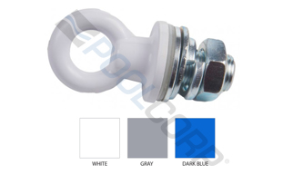 POOL360 | White Rope Eye VL with Male Receptor